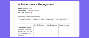 18 Best Performance Review Templates For Managers