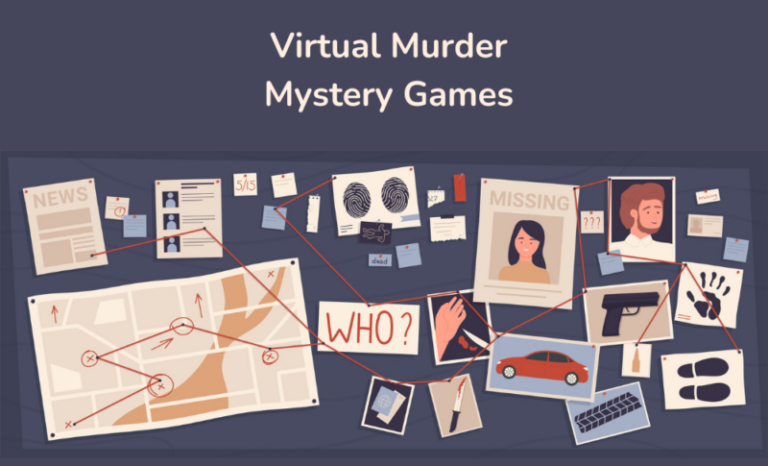 🔎 19 Virtual Murder Mystery Games For Team Building