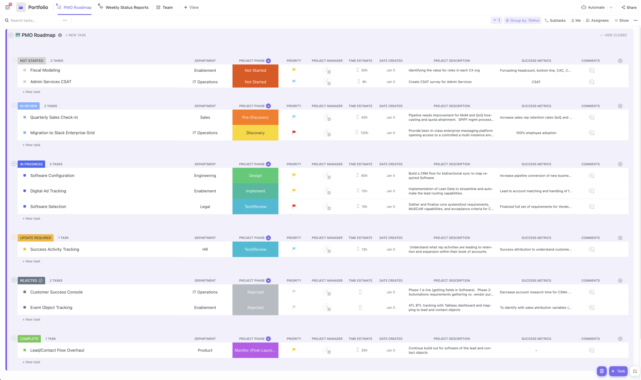 10 Best Project Portfolio Management Templates For 2026